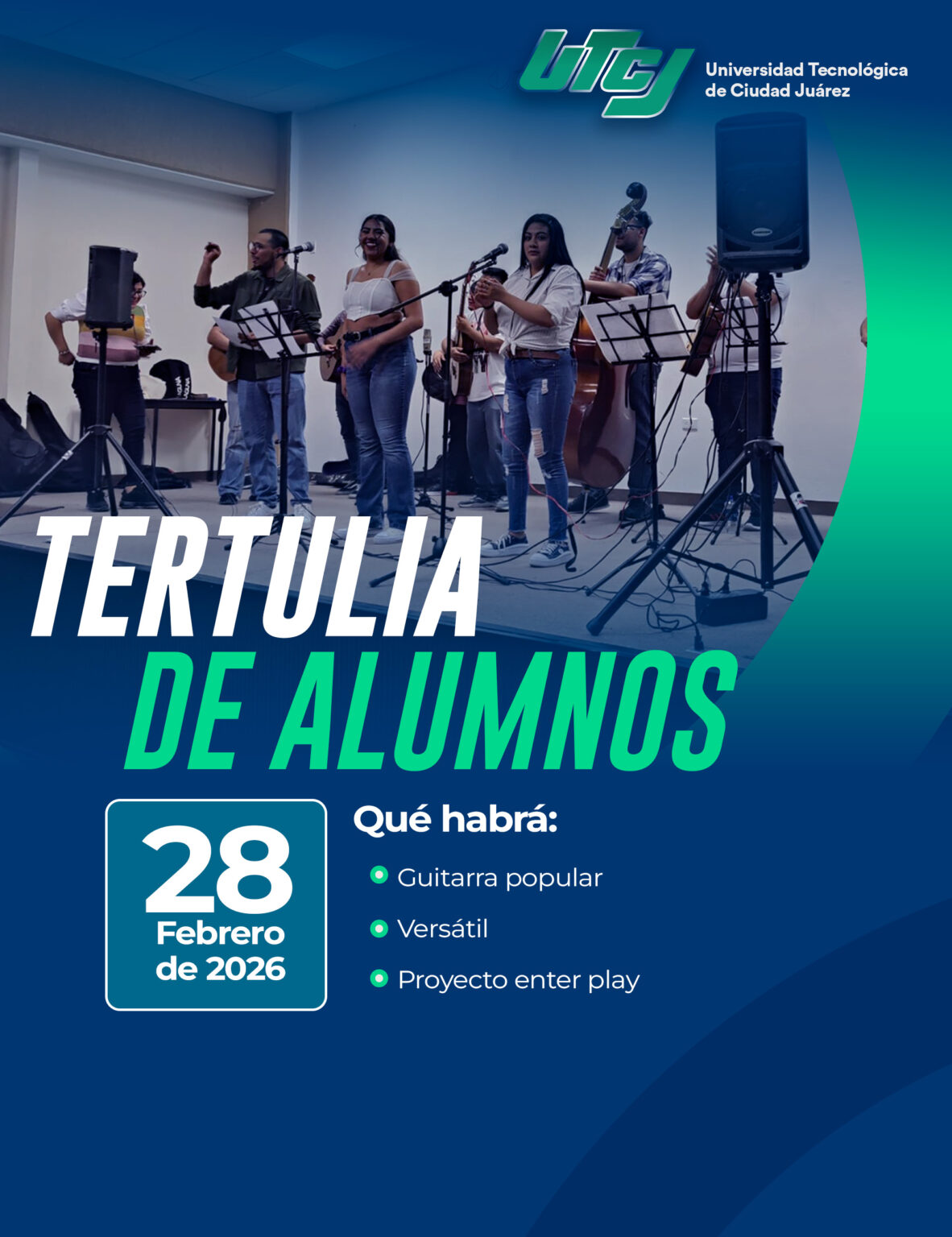 🎸 Tertulia UTCJ – Universidad Tecnológica de Ciudad Juárez