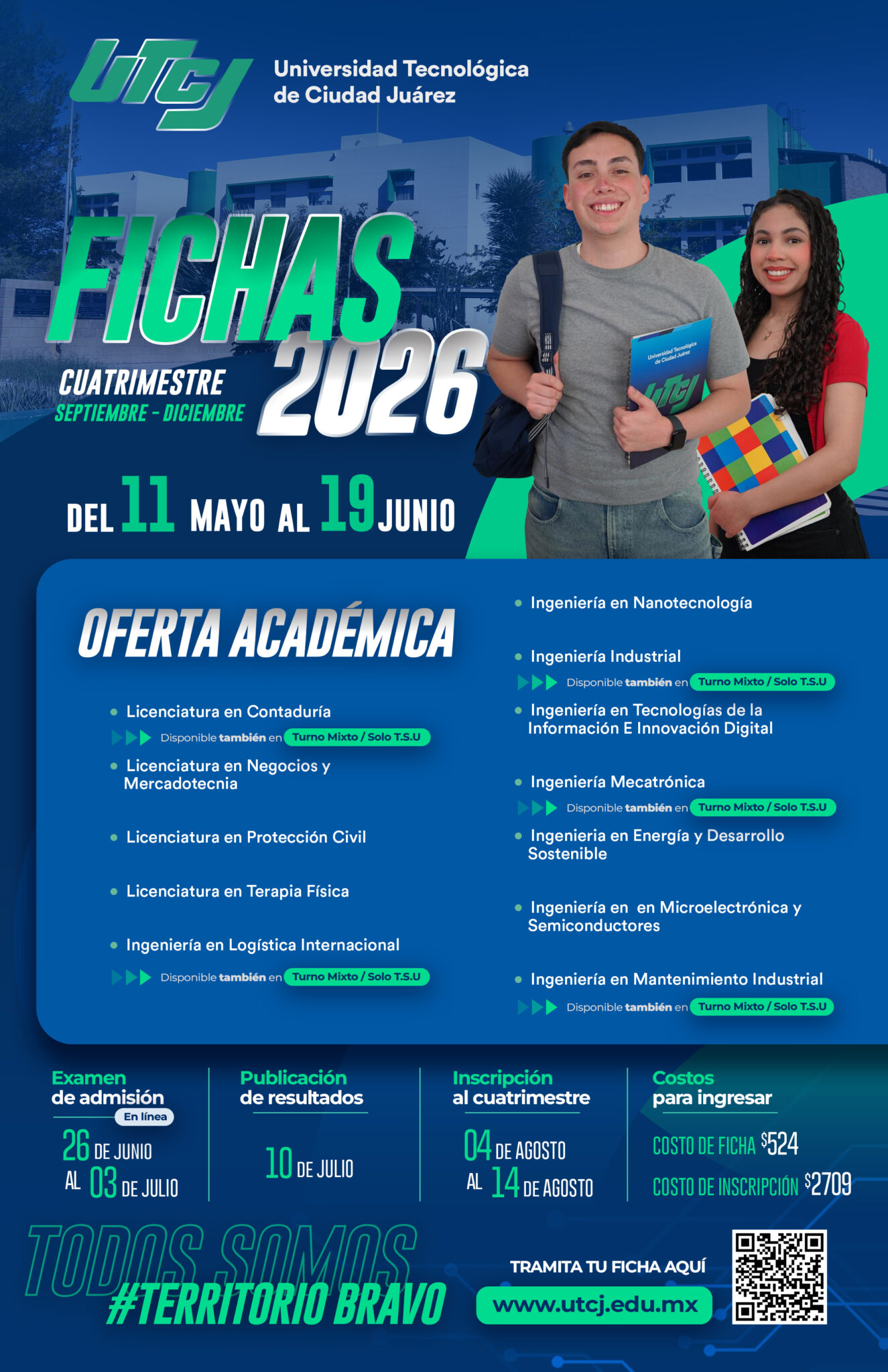 Periodo de fichas - Universidad Tecnológica de Ciudad Juárez